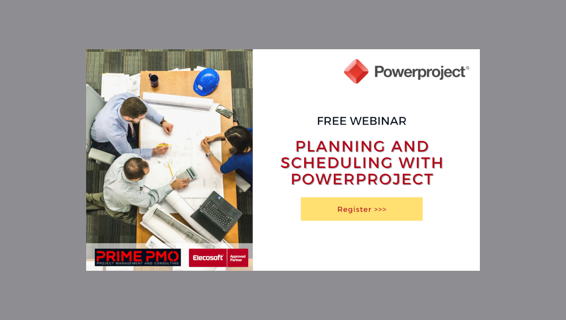 Planning and Scheduling with Powerproject - Prime PMO