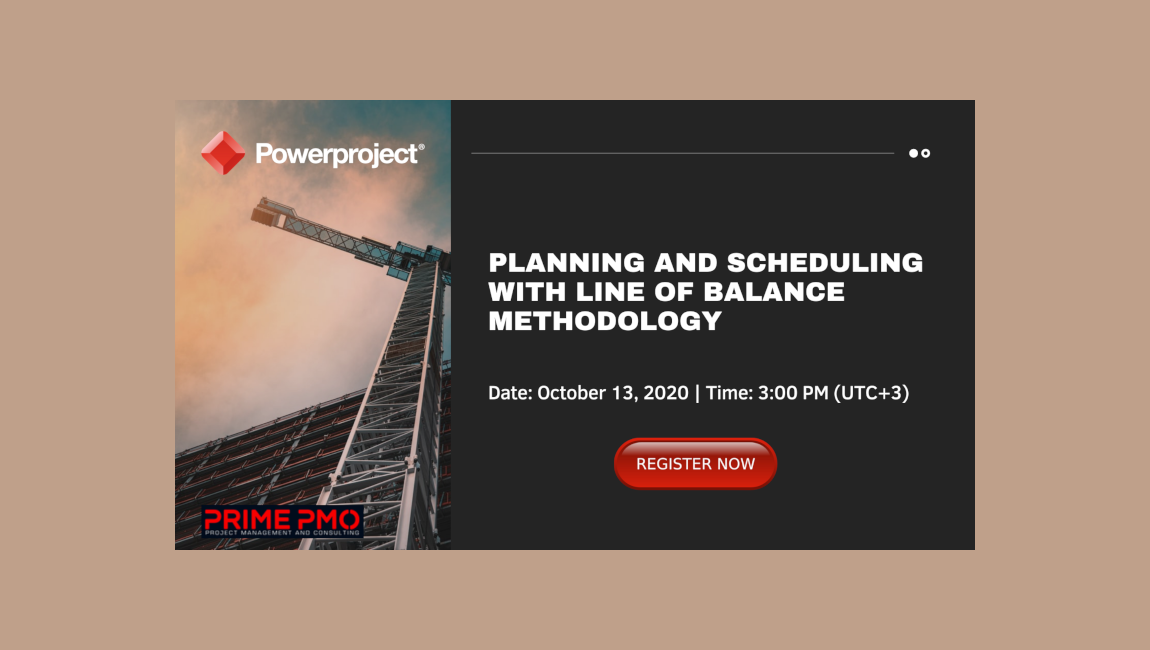 Planning and Scheduling with Line of Balance Methodology - Prime PMO