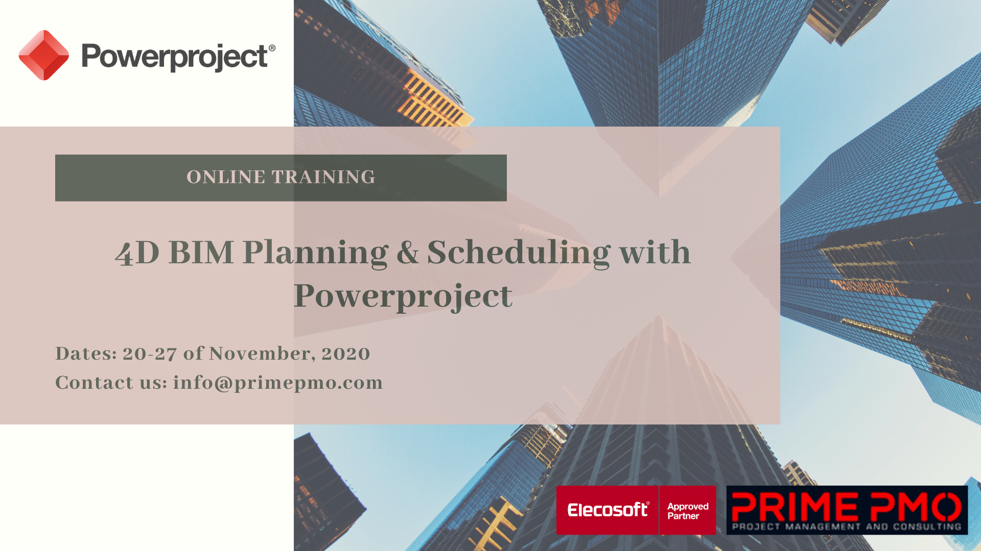 4D BIM Planning & Scheduling with Powerproject - Online Training ...