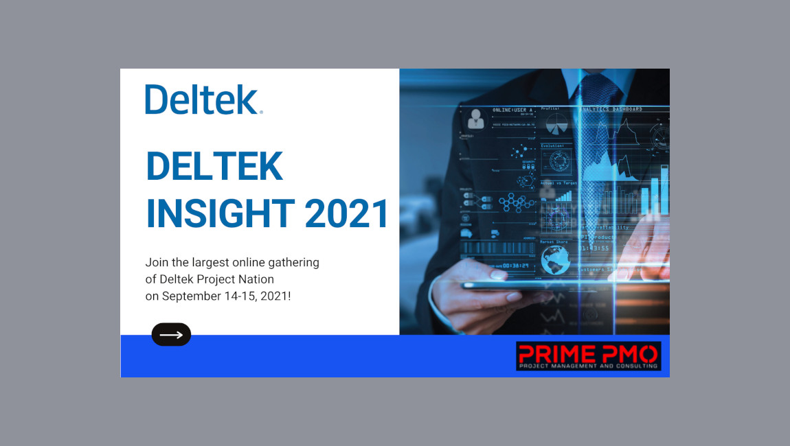 Deltek Insight 2021 - Prime PMO